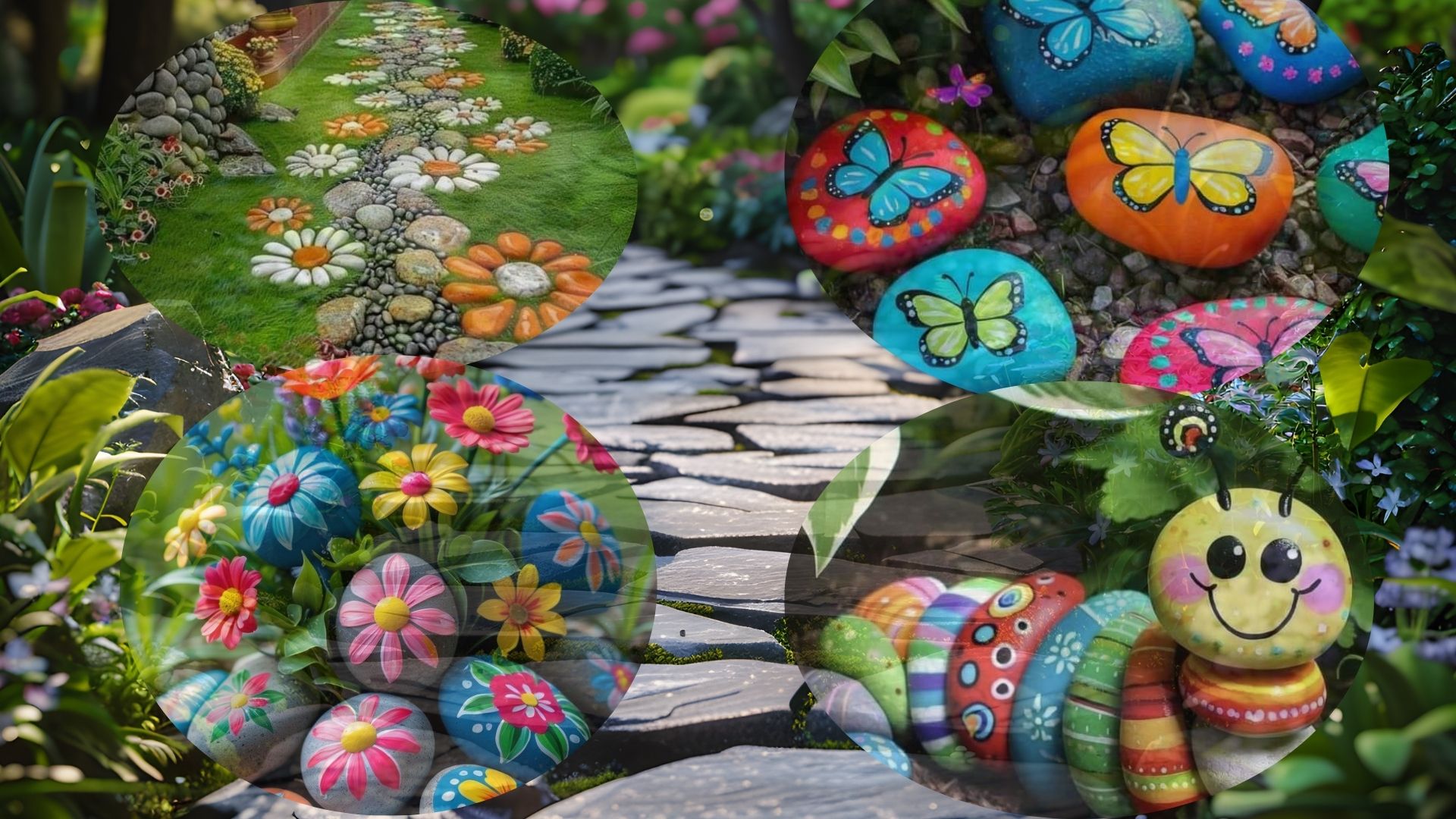 How to Decorate Your Garden with Painted Rocks - rockpaintingidea.com